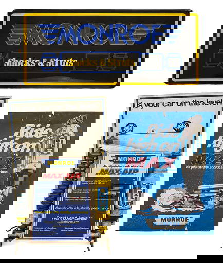 Monroe Shock Absorbers Advertising Display