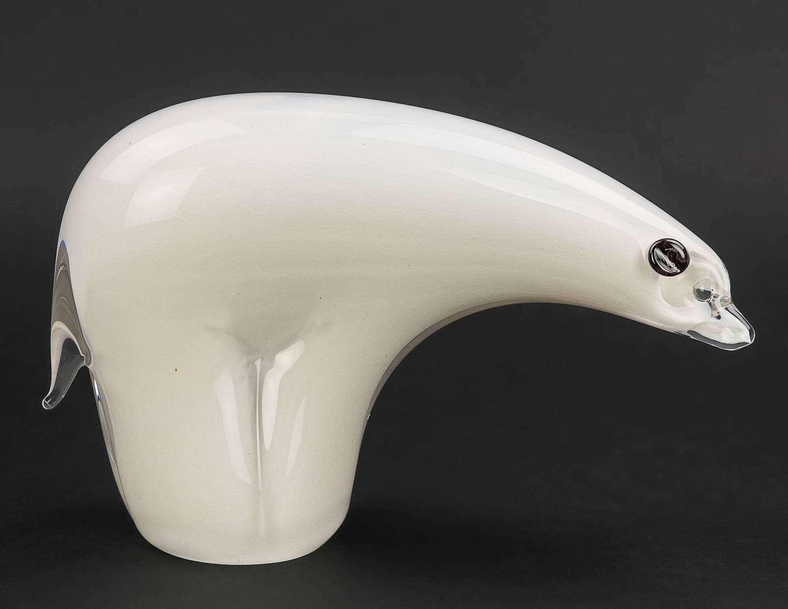 Vilca Art Glass Polar Bear Auction