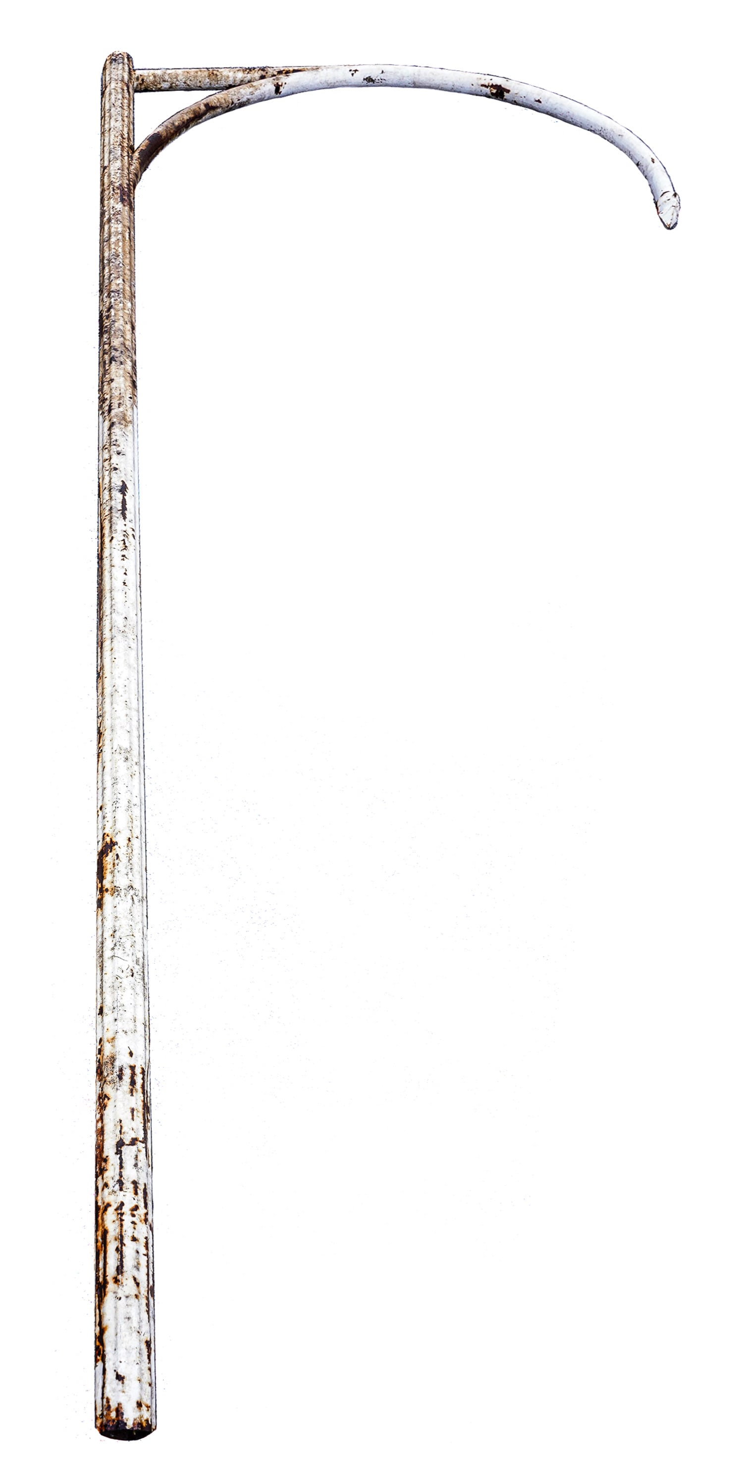 Circa 1950 Cast Iron Round Sign Post Auction