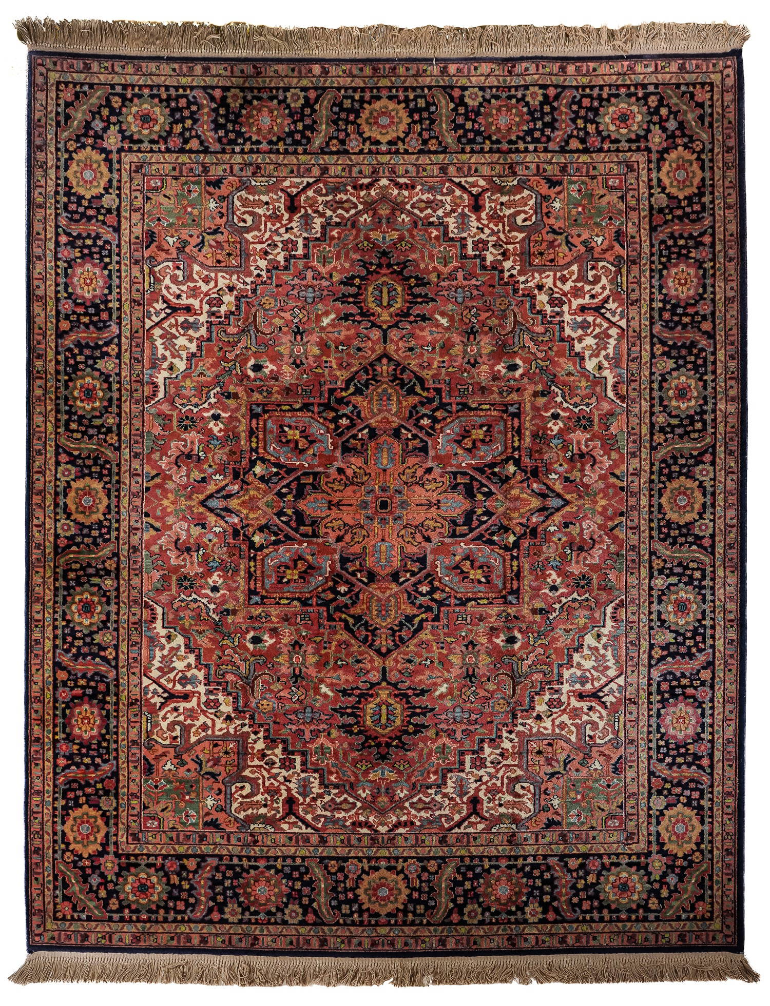 Mid 20th C Karastan Heriz Pattern Main Carpet Auction