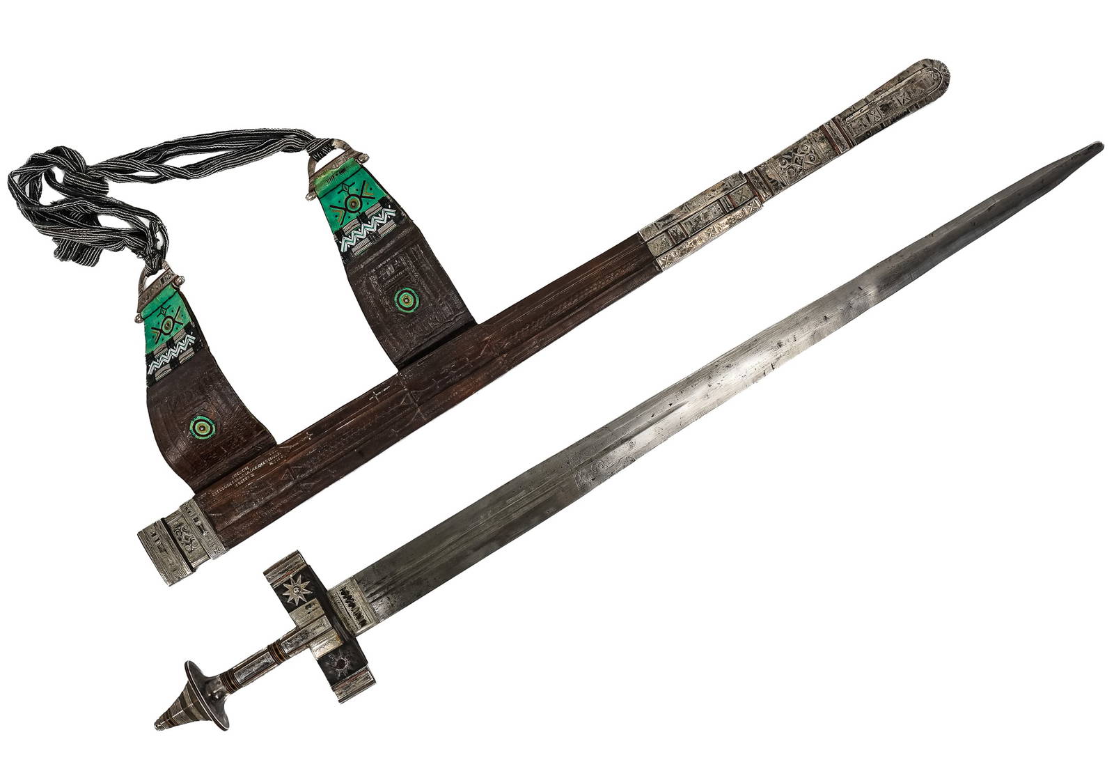 Tuareg Takouba Sword With Sheath Auction
