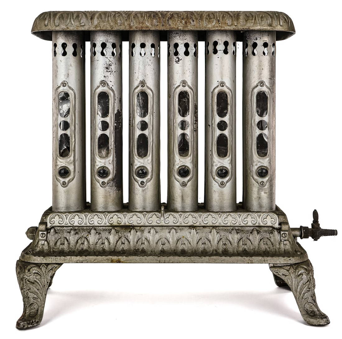 Ca 1900 Jewel Cast Iron Gas Heater Radiator Auction