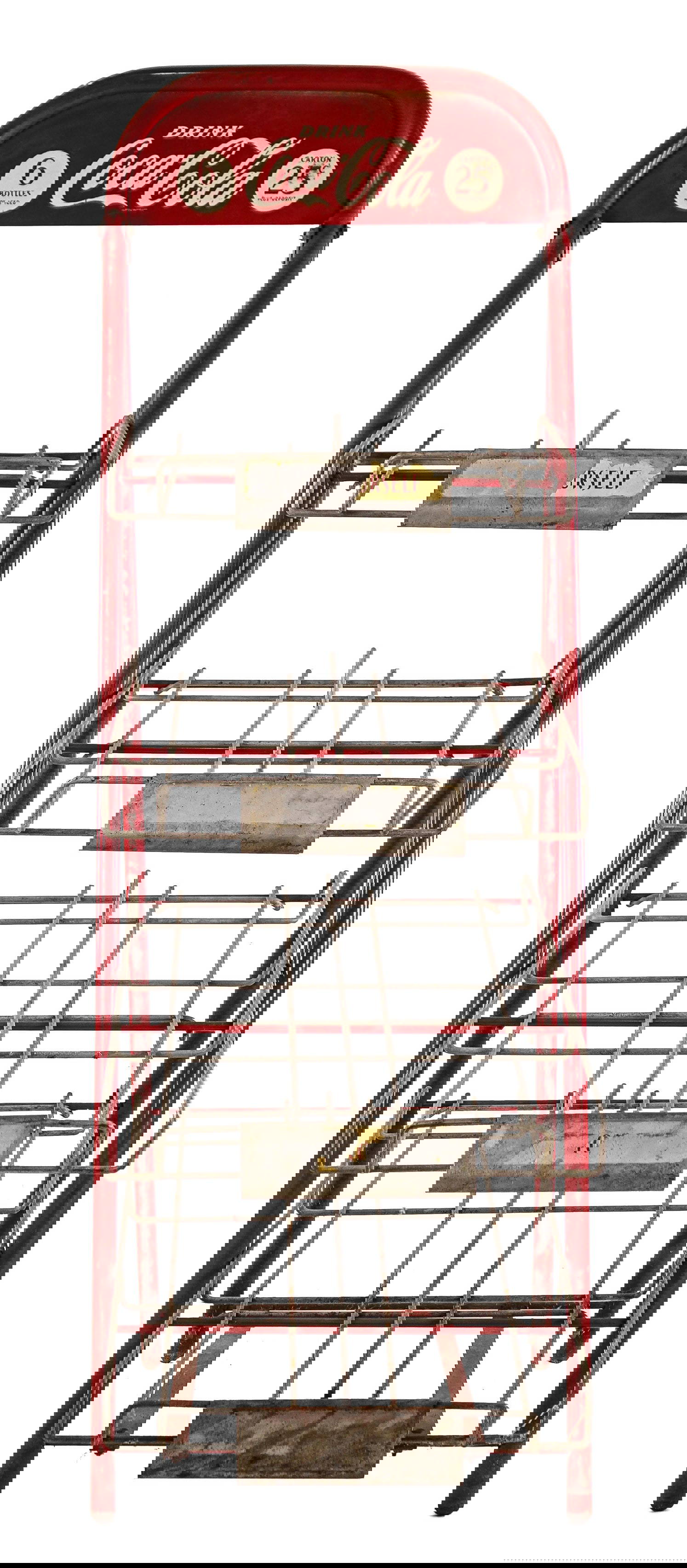 Coca Cola Store Display Rack Auction