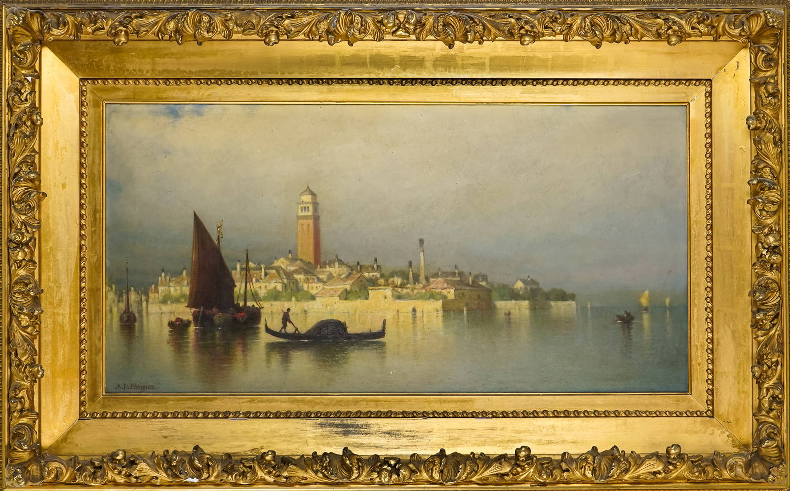 Andrew Fisher Bunner (am 1841-1897) Ile Di Murano Venice Auction