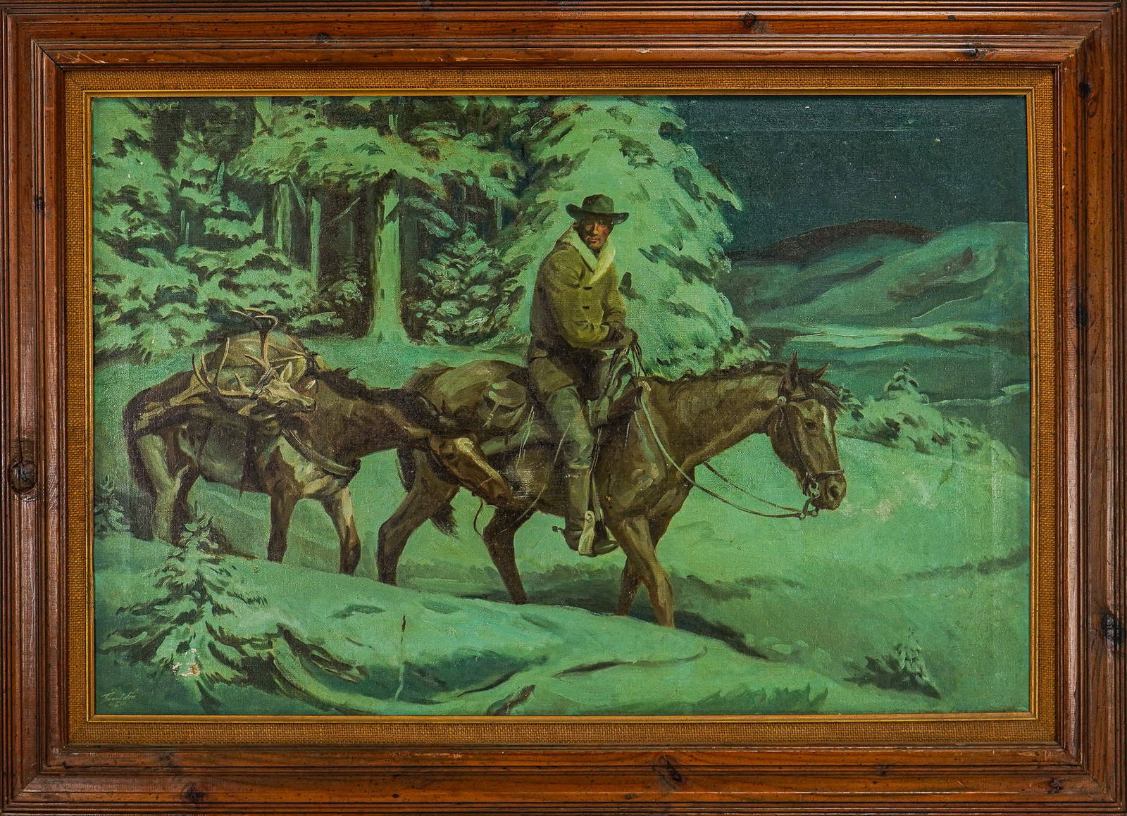 Marshall Bouldin Iii (am 20th C ) The Return Auction