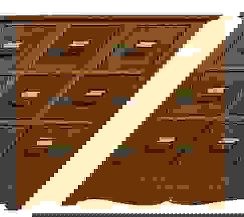 0ak 9 Drawer File Cabinet Auction