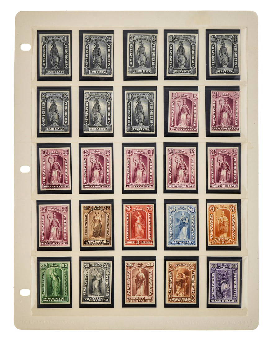 1875-1885 Newspapers Periodicals Stamps Auction