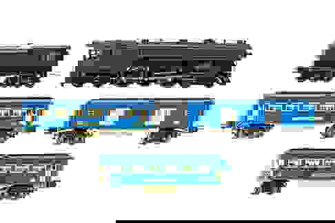 Lionel Prewar 763e Hudson With Blue Comet Cars Auction