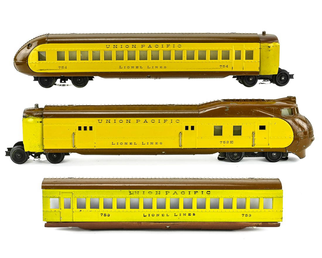 Lionel Union Pacific Streamlined Set (752e, 753, 754) - Apr 25, 2025 ...