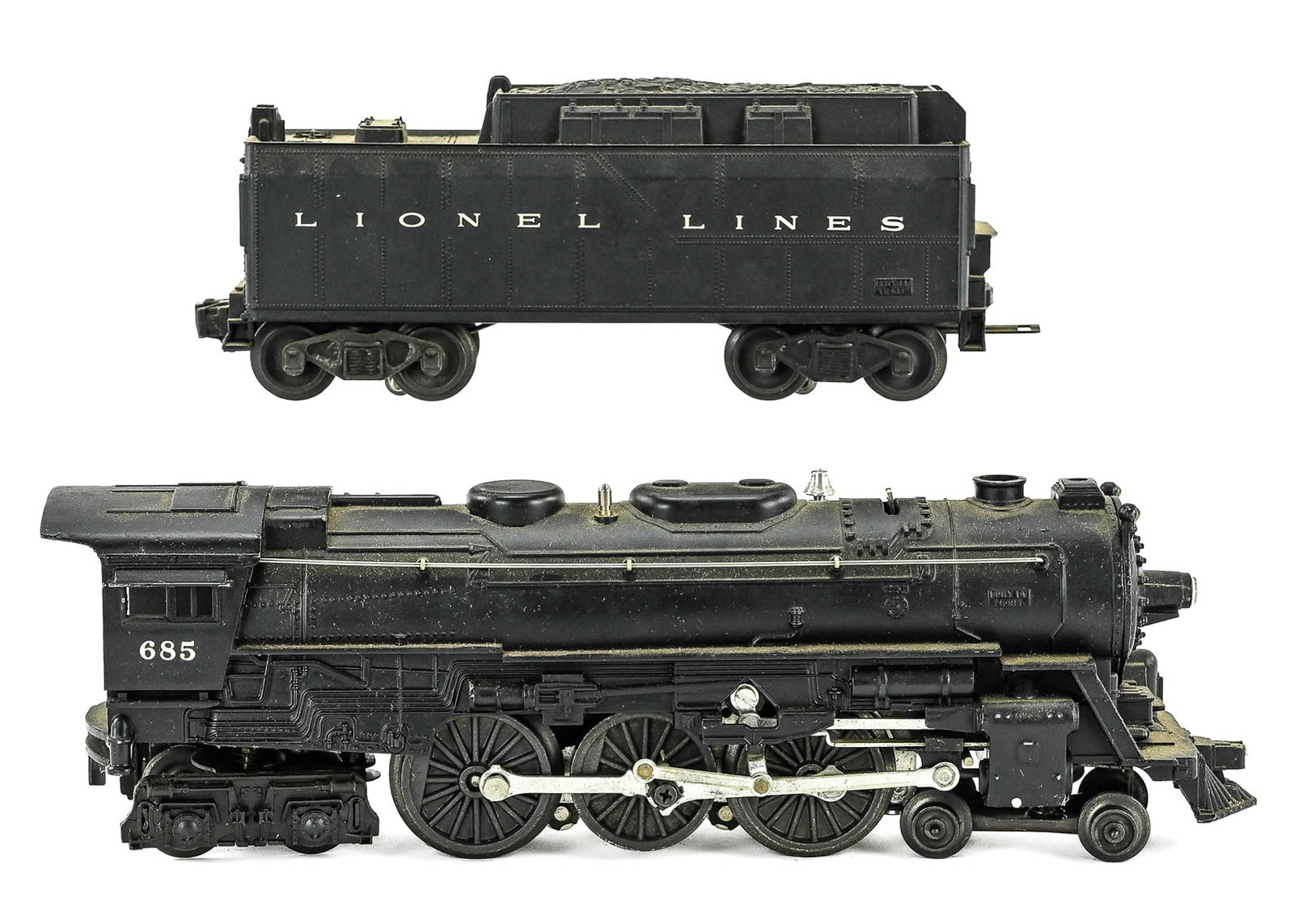 Lionel 685 & Trainsounds Tender Freight Set Auction