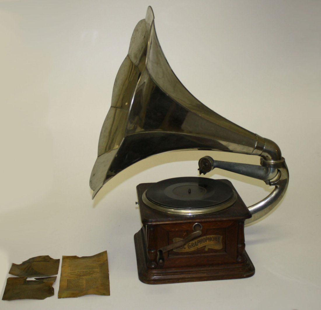 Circa 1906 Columbia disc graphophone "BI" sterling