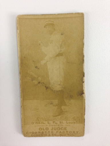 Rare 1889 Old Judge Cigarette Baseball Card Of James