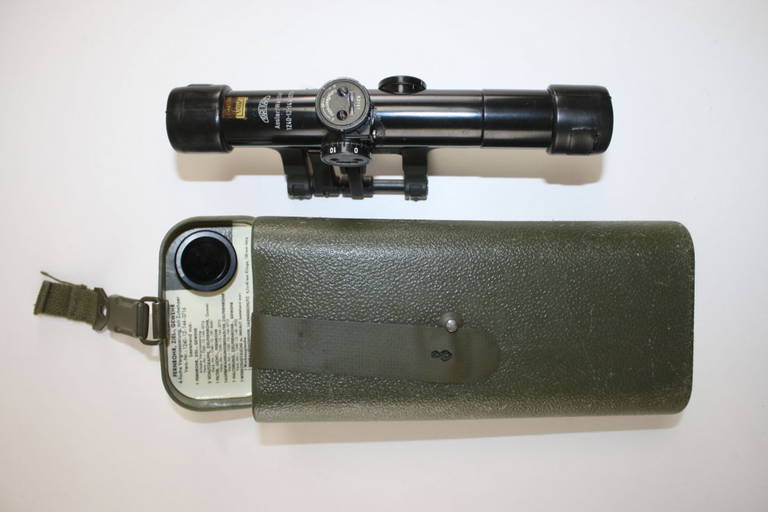 Karl Kaps Asslar/ Wetzlar Zf 1 Scope W/ Mount & Case