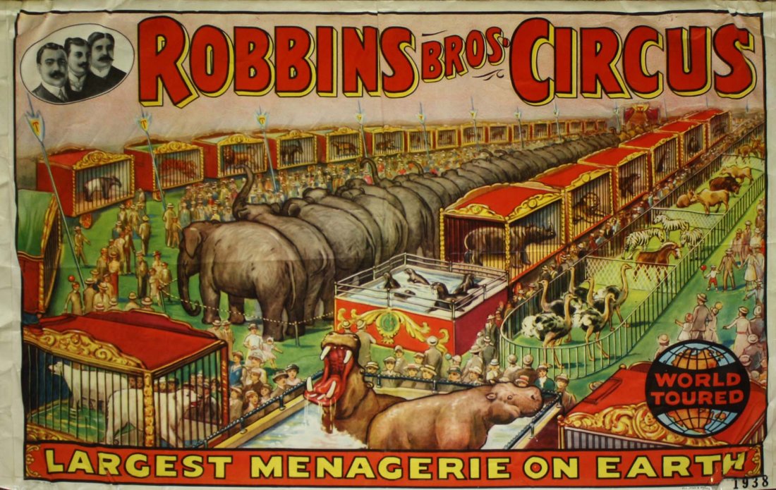 Robbins Bros Circus / Largest Menagerie on Earth. - Jul 31, 2015 ...