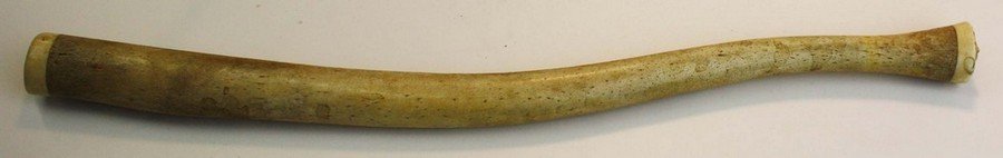 Inuit carved walrus oosik bone club, grizzly bear & dog - Mar 12, 2016 ...
