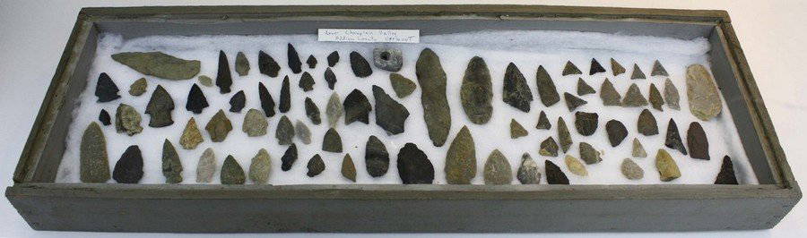 Addison County, Vermont Prehistoric Lithic Points,
