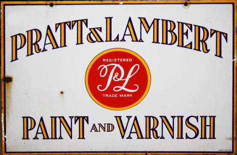 Pratt & Lambert "61" Floor Varnish Lighted Display