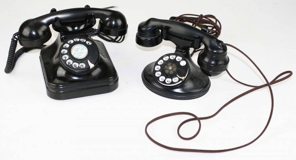 Western Electric Model 202 1930's Black Bakelite Desk