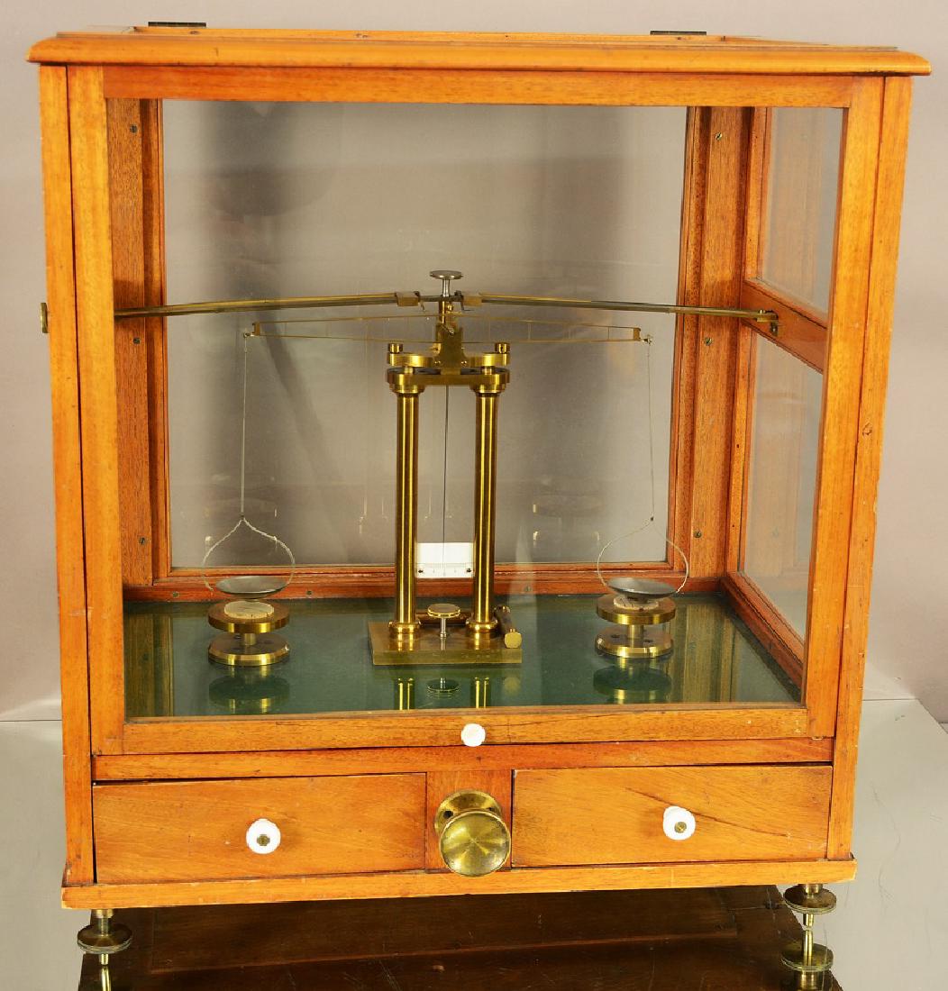 L. Oertling Assayers Balance Scale