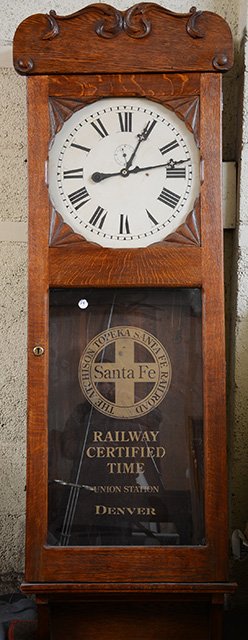 Oak Railroad Station Clock