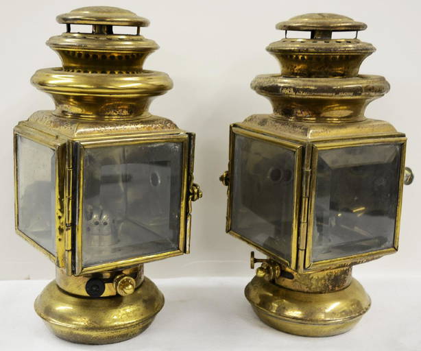 Pair Of Ford Model T Side Lights