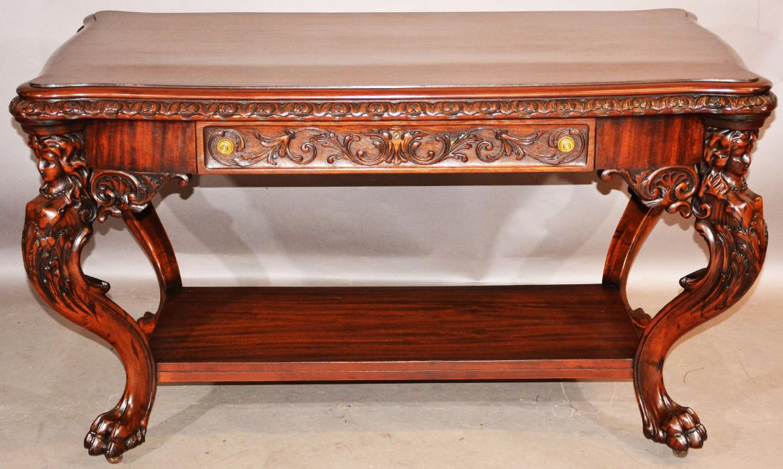 RJ Horner Winged Maiden Library Table