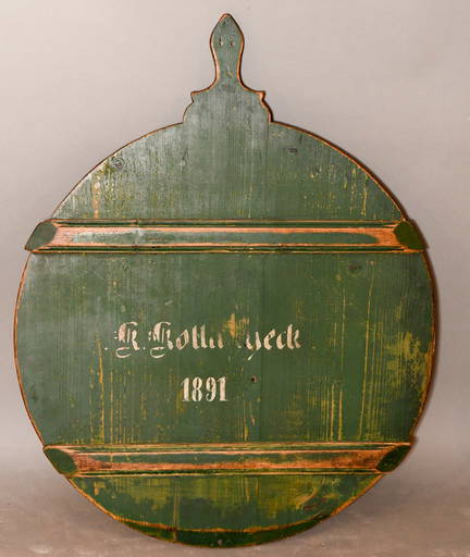 German Breadboard (#0345) on Oct 15, 2022 | Bruhns Auction Gallery in CO