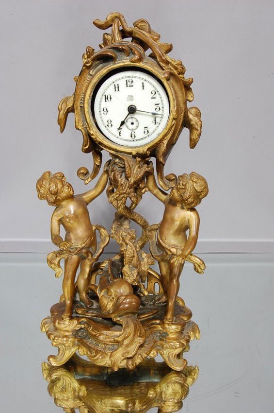 French figural Statue Clock Price Guide