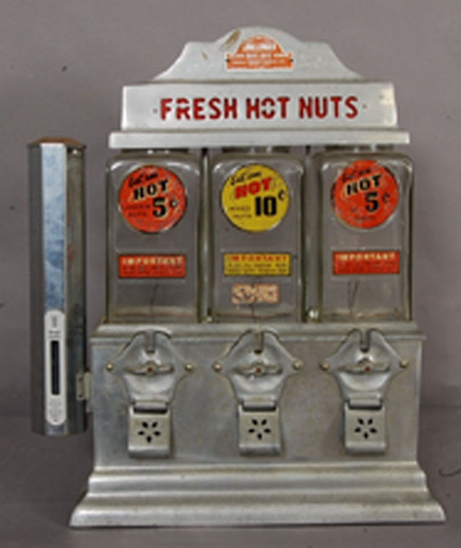 Challenger Fresh Hot Nuts Coin op peanut machine - Feb 24, 2013 | Bruhn ...