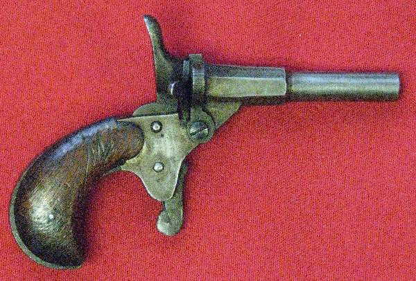 457: Blank Pistol, .22 cal., Marked ''Fritum'' on Barre