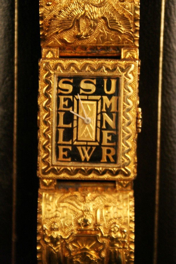 256: Sumner Welles Presentation Watch, 18K, Mexico 1941