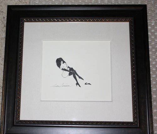 Original Black Ink LeRoy Neiman Femlin - Mar 05, 2010 | Art & Jewelry ...