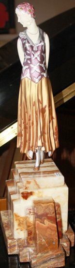 CHIPARUS - "BOOK LADY" -BRONZE AND IVORY SCULPTURE - Jul 09, 2013 ...