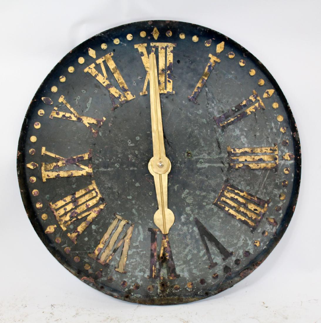 Antique French tower clock face - Apr 06, 2019 | King Galleries in GA