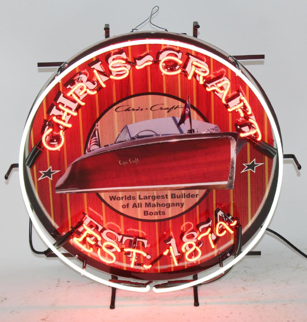 Chris Craft neon sign - Jun 01, 2019 | King Galleries in GA