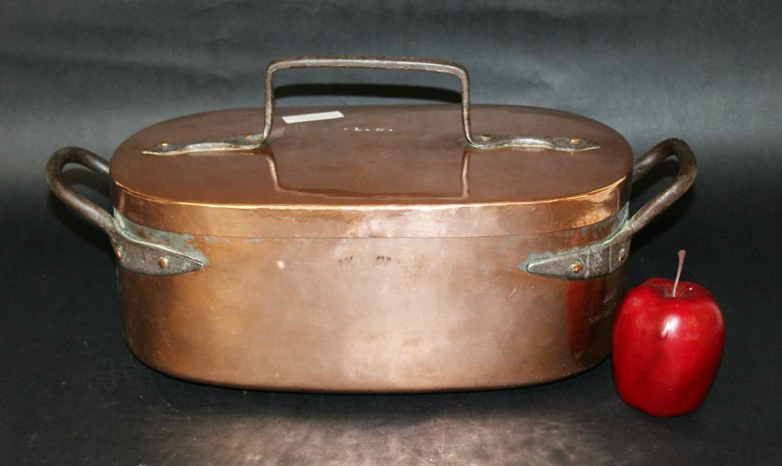 Antique French copper daubiere pot - May 20, 2020 | King Galleries in GA