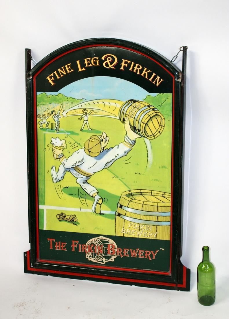 Vintage English Double Signed Pub Sign