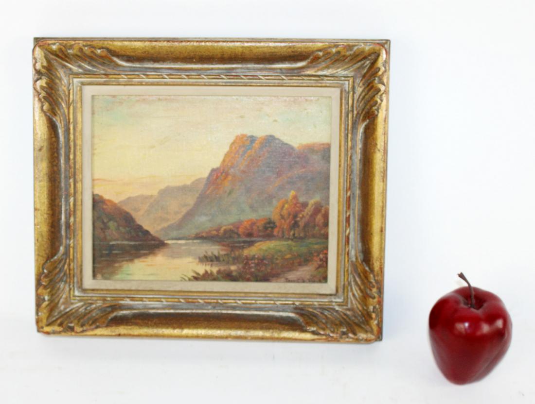 Thomas C. Blake oil on board mountain landscape - May 20, 2020 | King ...