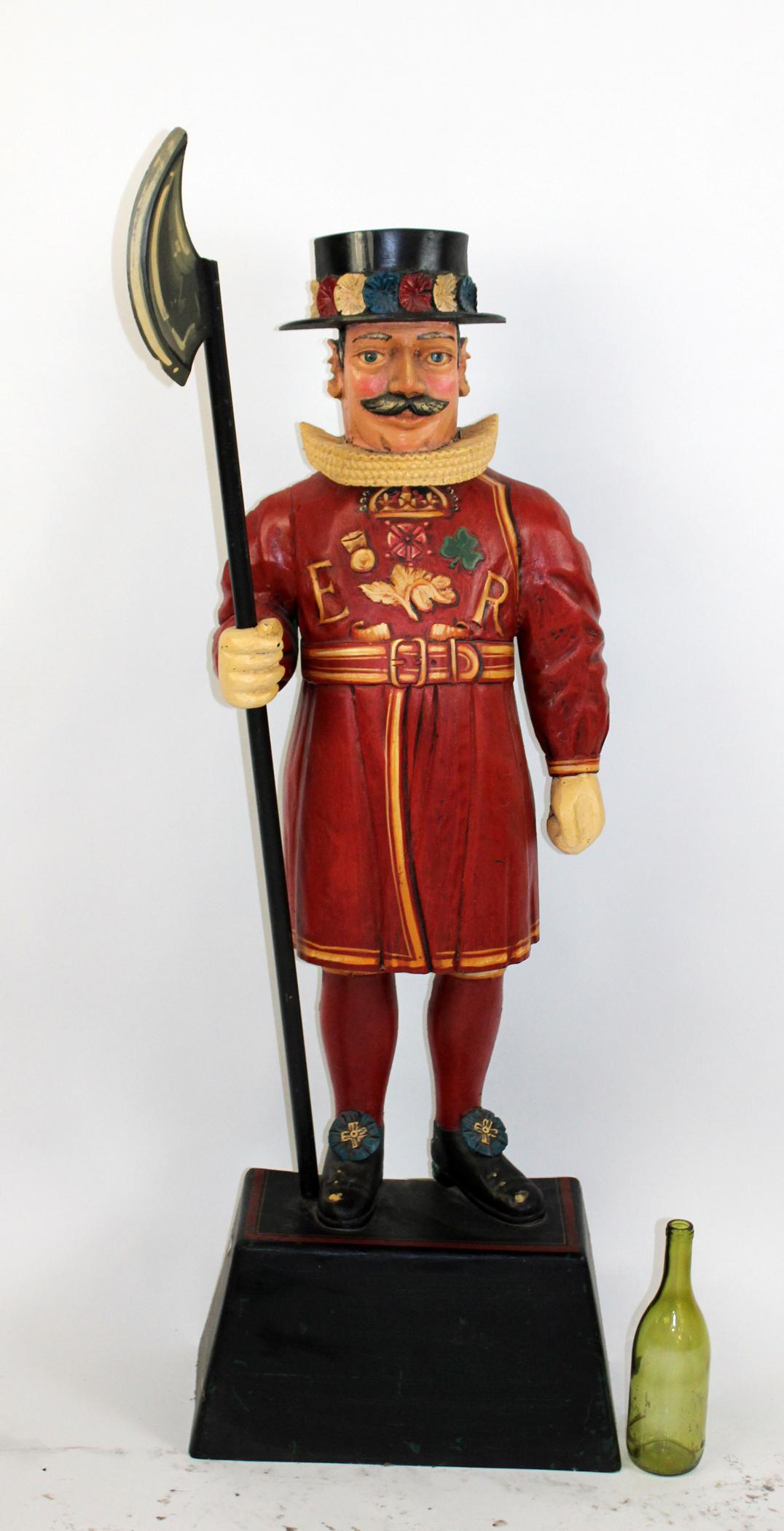 Cast Decorative Beefeater Statue