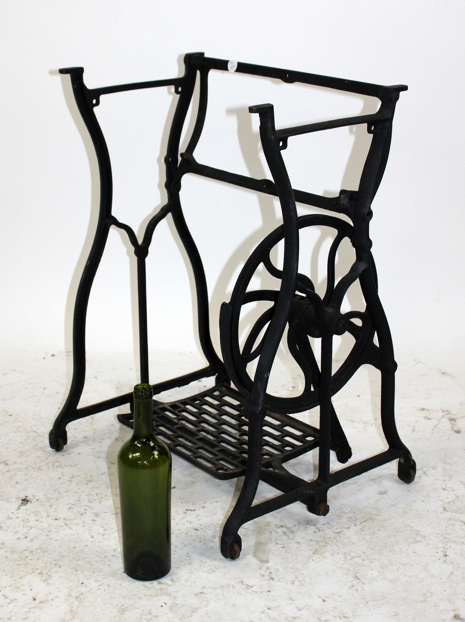 Antique Iron Sewing Machine Base