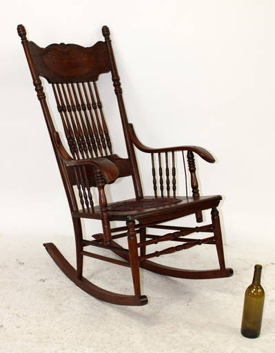 American Press Back Rocking Chair