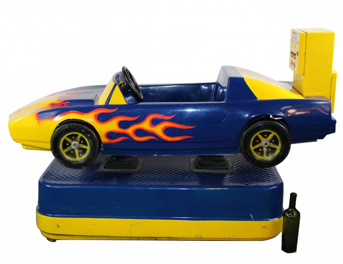 Coin Op Race Car Kiddie Ride