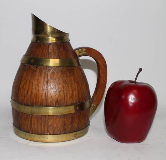 French Alsacian Mini Wine Pitcher