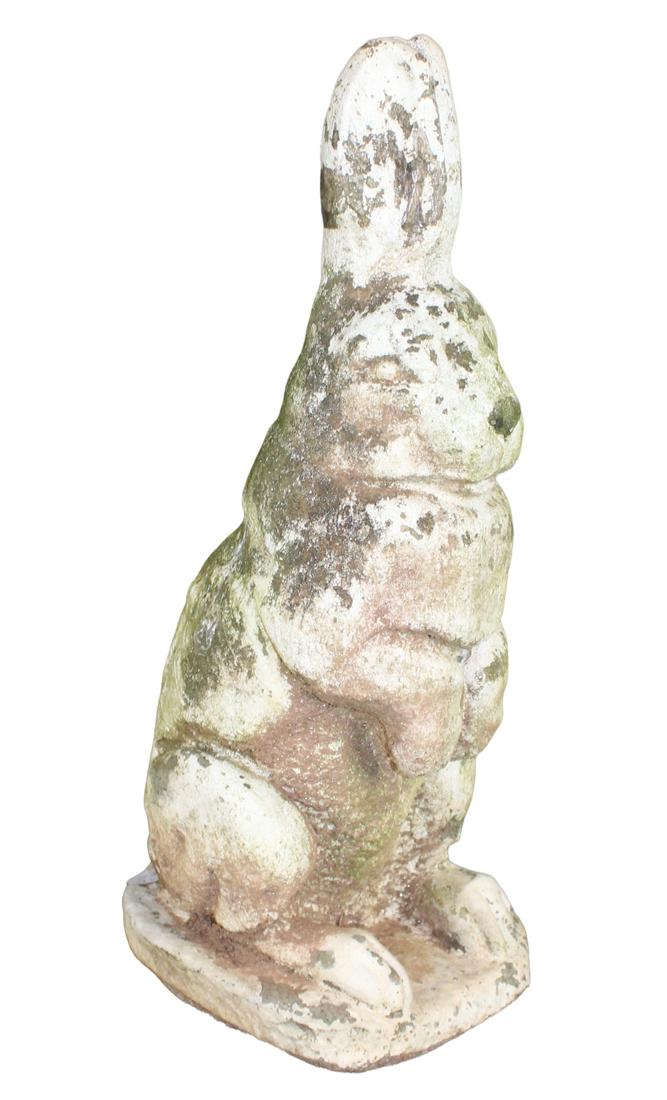 Cast Concrete Garden Bunny Statue