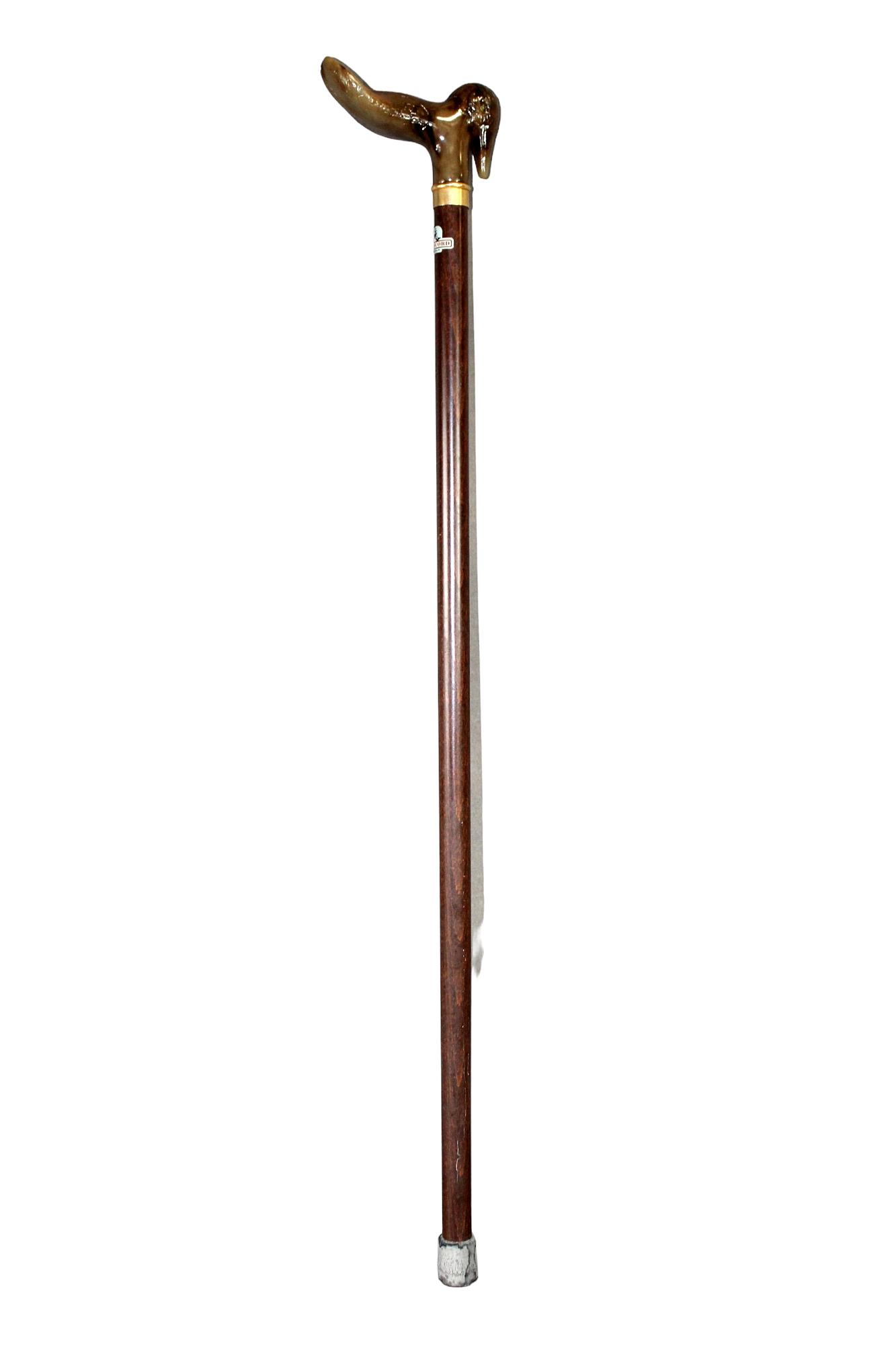 Concord Walking Stick Cane With Duck Handle Auction
