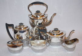 (6pc) Sheffield Sterling Silver Kentshire Tea Set - Apr 16, 2016 ...