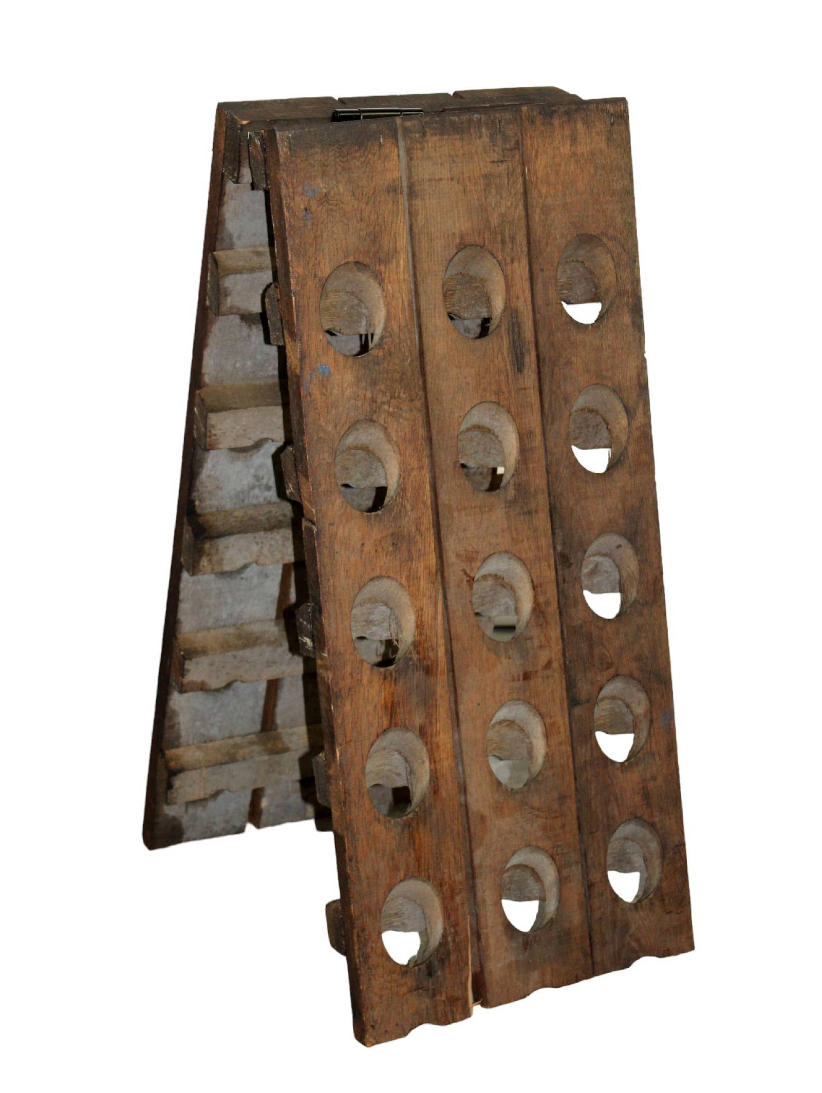 French 30 Bottle Riddling Rack Auction