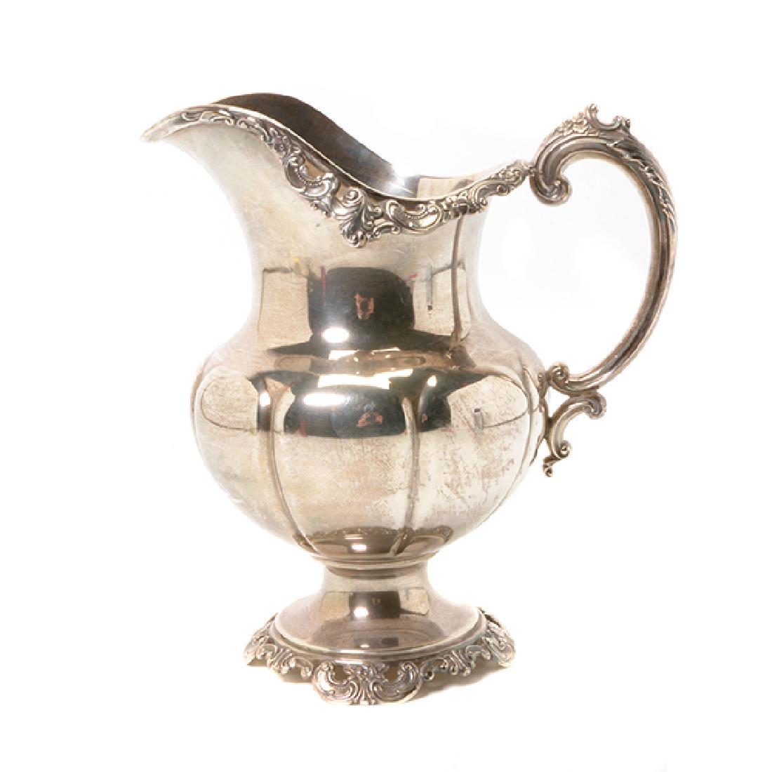 Wallace Grand Baroque Sterling Silver Water Pitcher