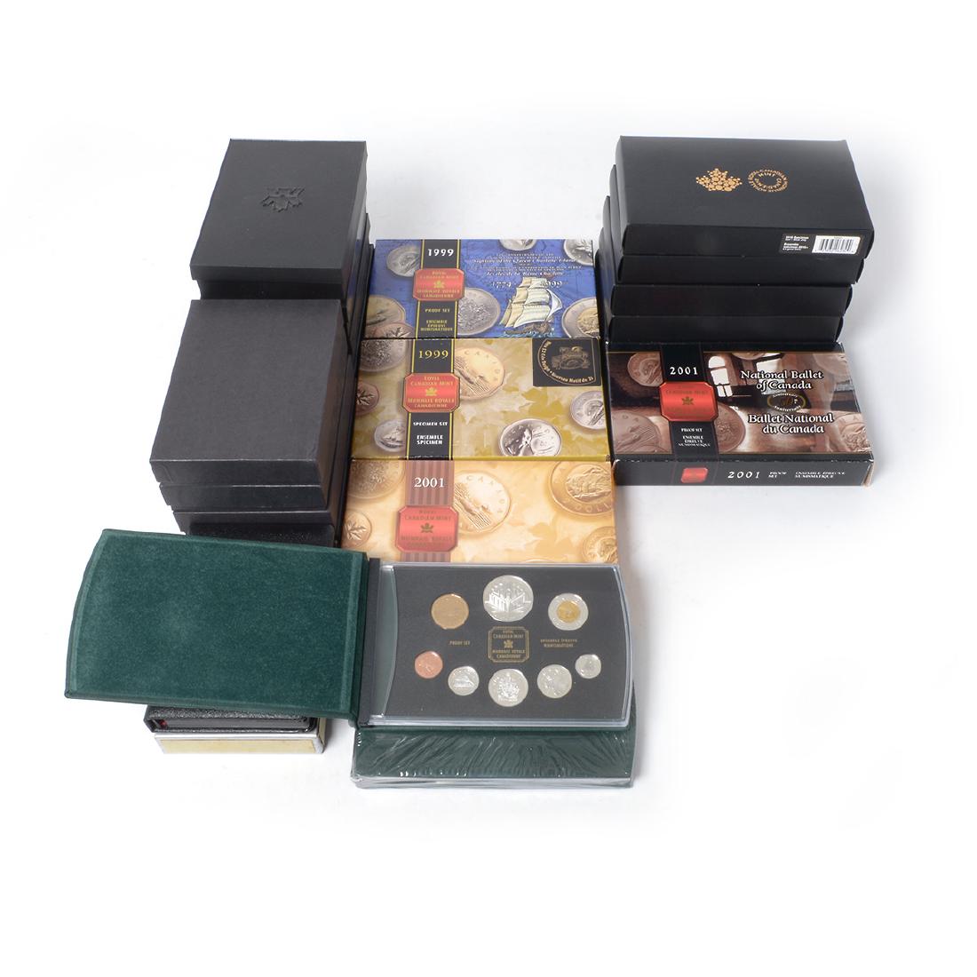 Royal Canadian Mint Proof And Specimen Sets (20) In