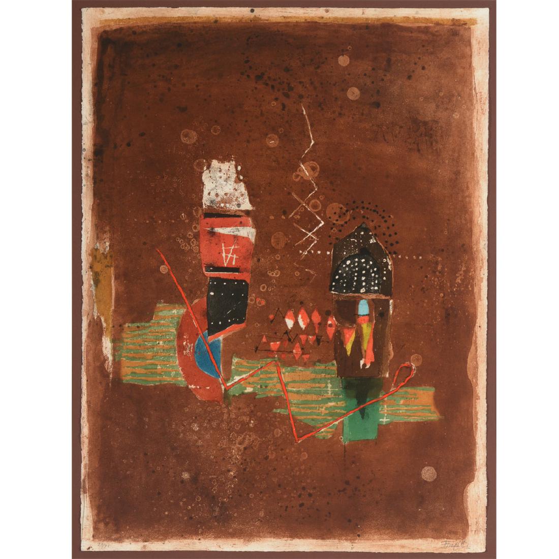Johnny Friedlander "Untitled" color etching, German Art - Jan 13, 2018 ...
